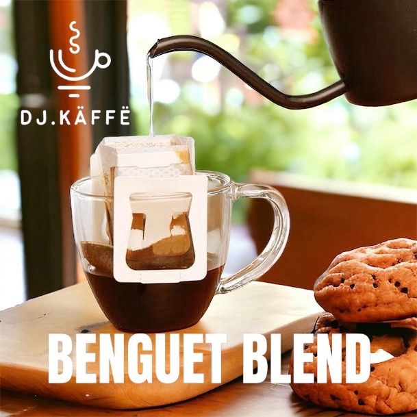 DJ.KAFFE Benguet Blend Drip Coffee Freshly Ground Cordillera Beans 10g ...
