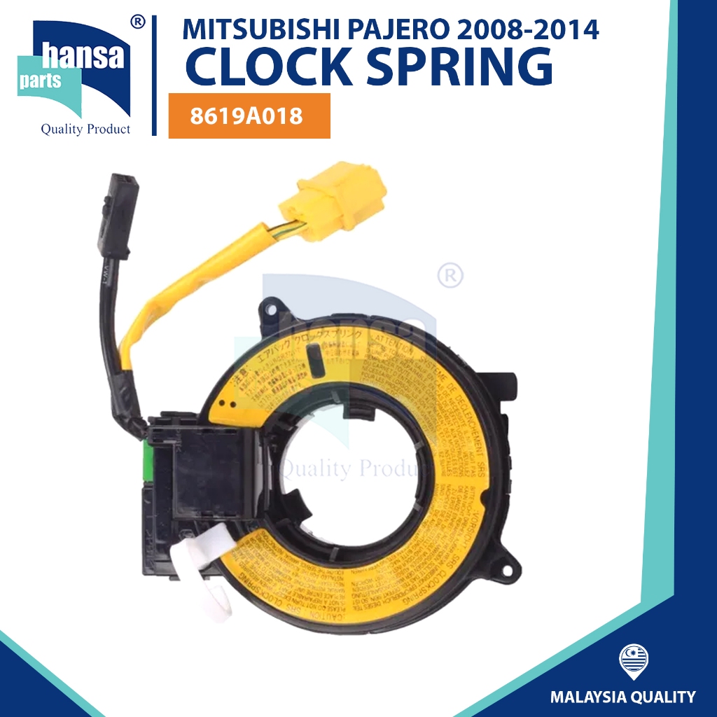 Hansa Clock Spring 8619A018 - Mitsubishi Pajero 2008-2014/Outlander ...