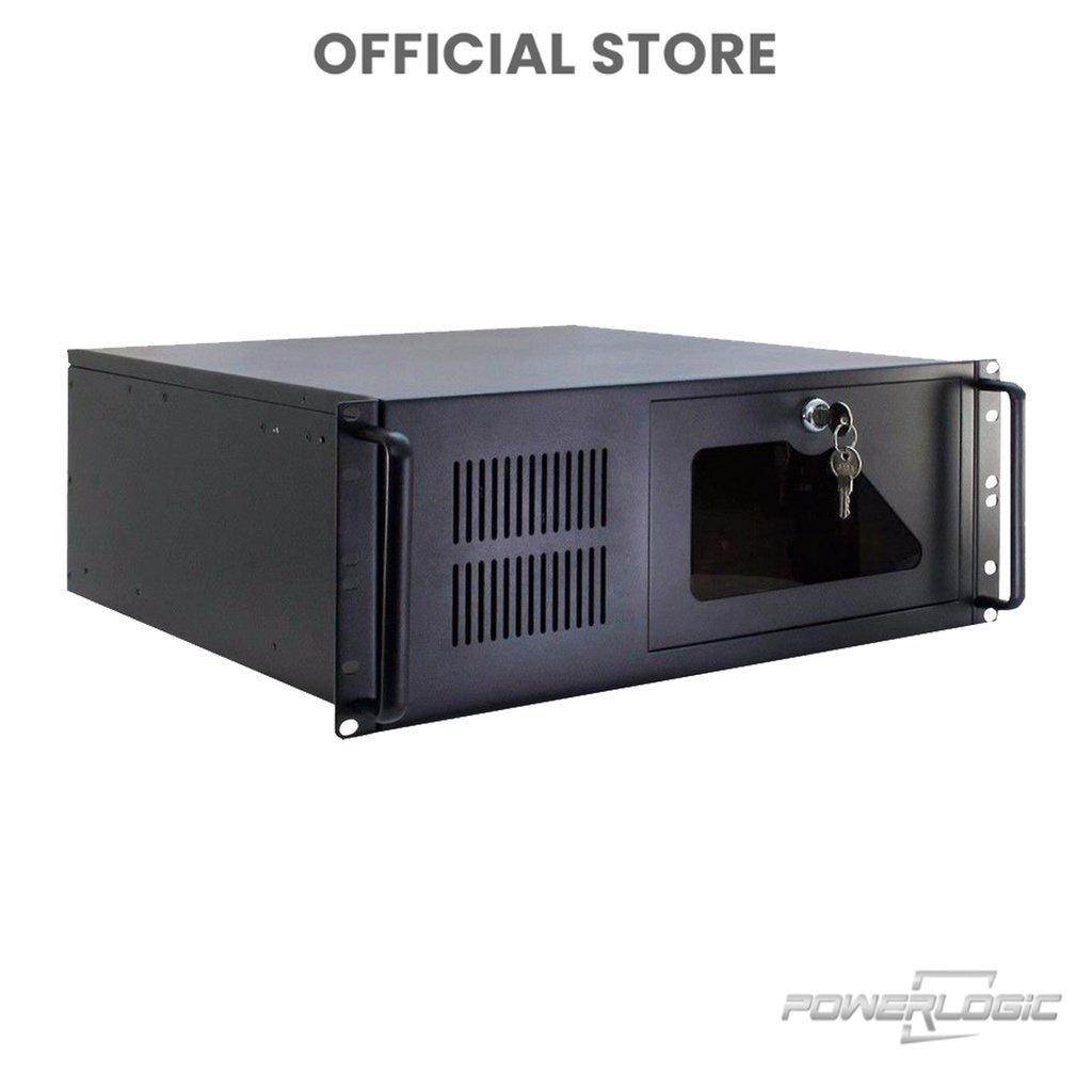 Powerlogic DVR-4U Rackmount Server Case Chassis Casing Network Data ...