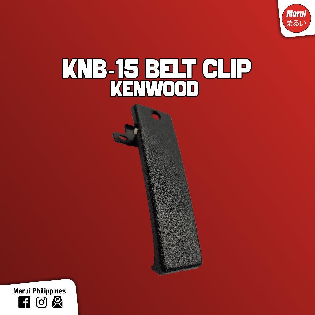 MARUI KNB-15 BELTCLIP(KENWOOD) | Shopee Philippines