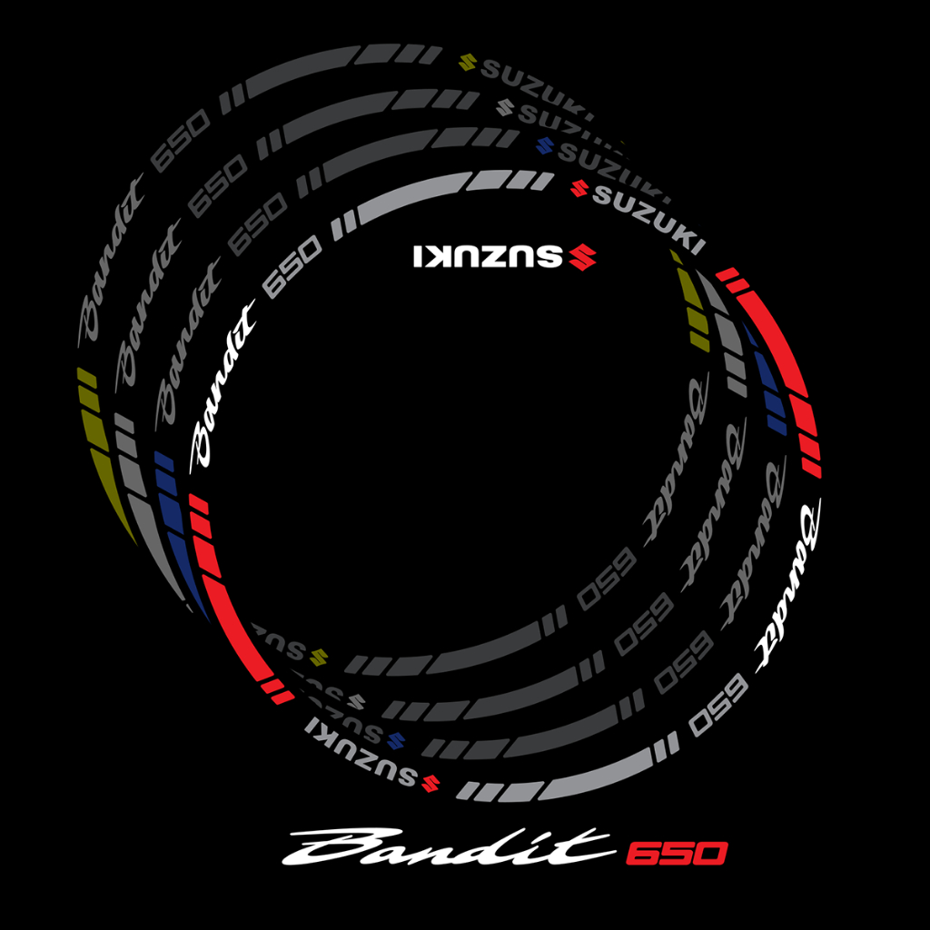 Mags Sticker for Suzuki Bandit Wheel Decals | Shopee Philippines