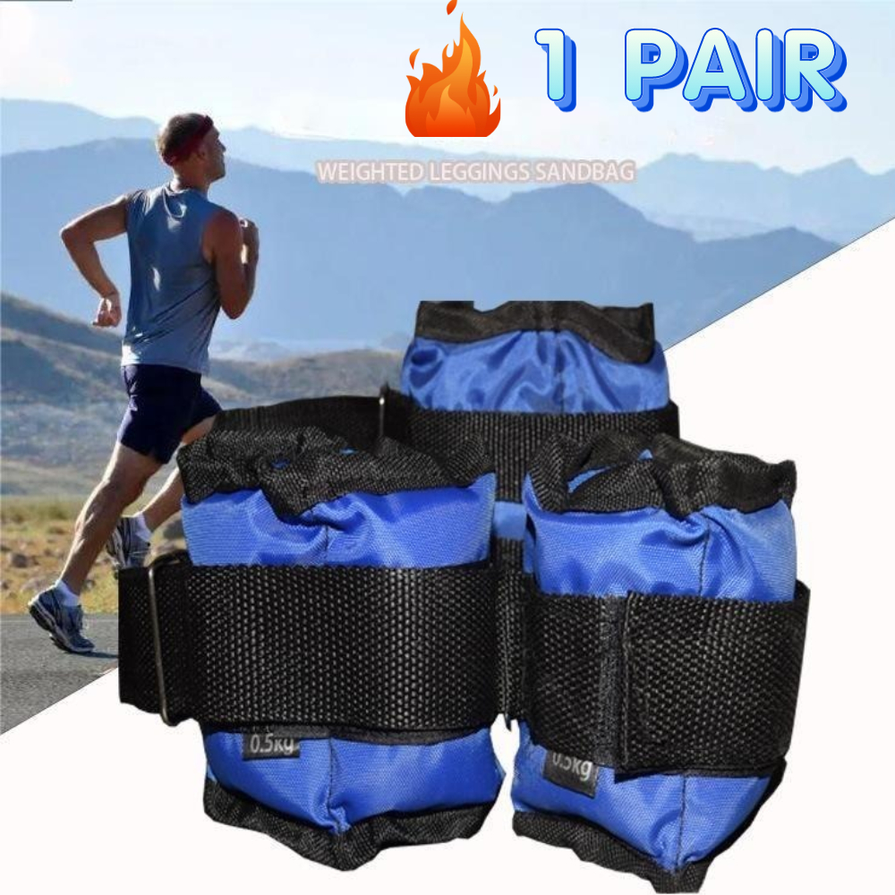 SandBag Ankle Wrist Fitness Sand Bag Weights Straps Strength For ...