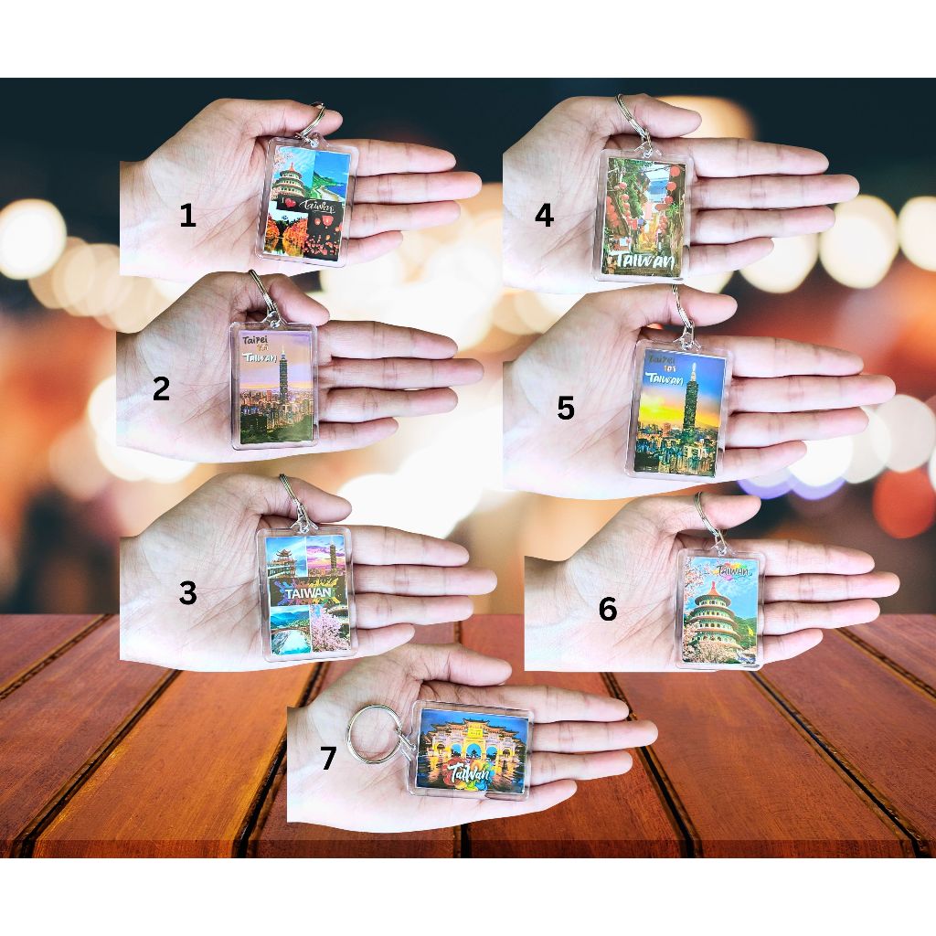 KEYCHAIN DESIGN - TAIWAN SOUVENIR | Shopee Philippines