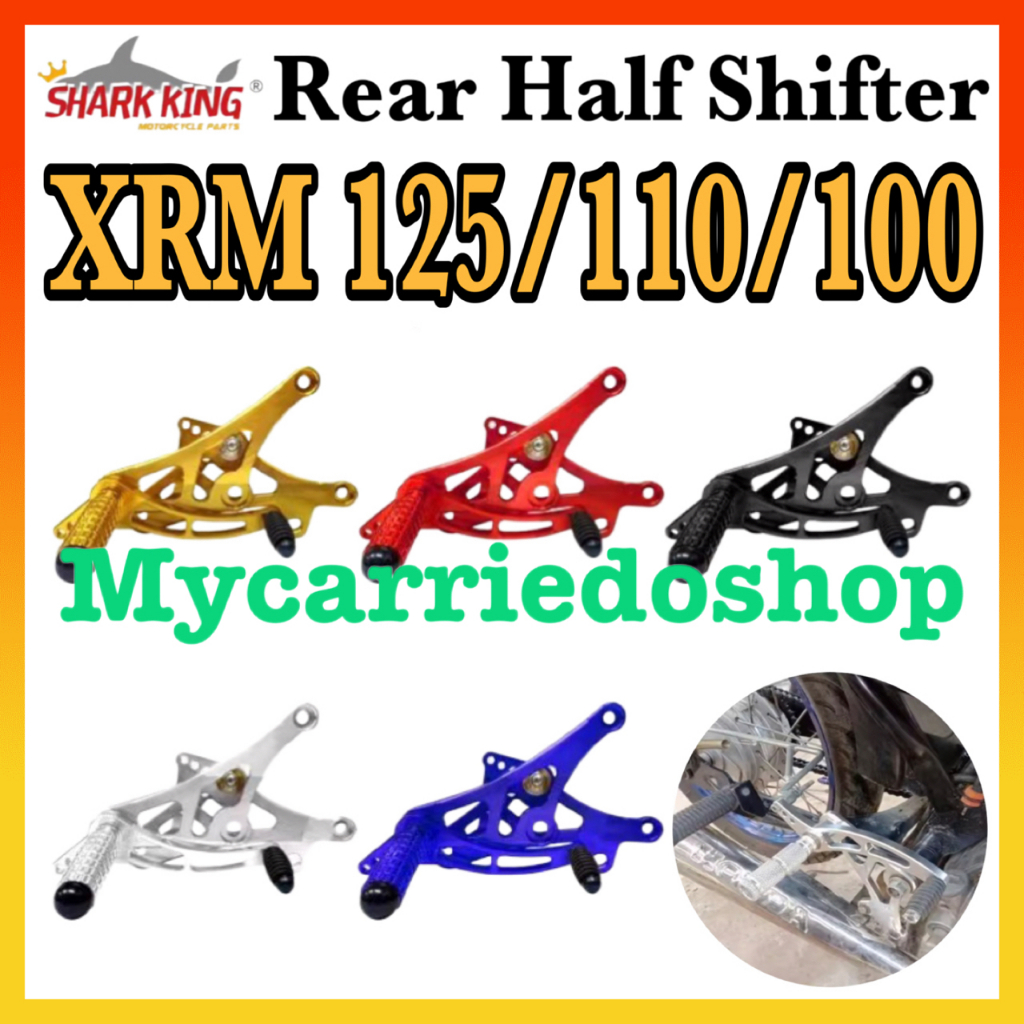 Motorcycle Rear Half Shifter Set For XRM 125 / 110 / 100 Full Cnc Metal ...