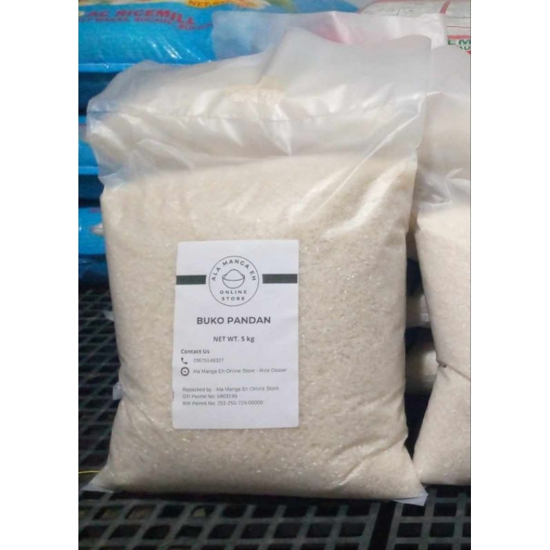 Buko Pandan Super Sinandomeng Rice (5kg) | Shopee Philippines