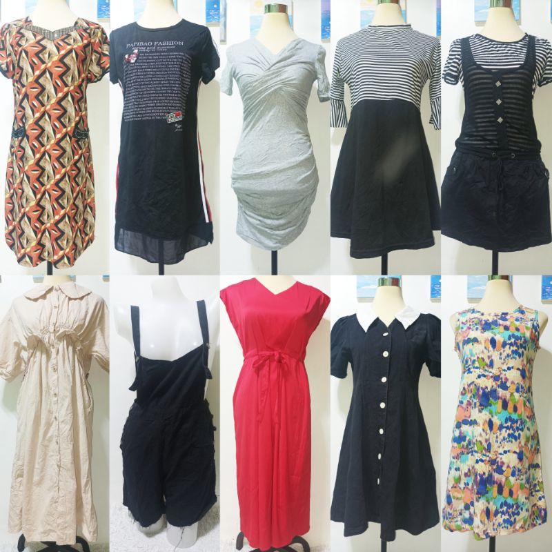 New Arrival Preloved Mix Dress | Shopee Philippines