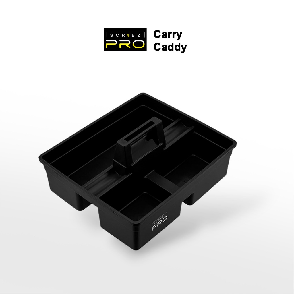 SCRUBZ Pro Carry Caddy Portable Multiple Compartments Caddy, Cleaning ...