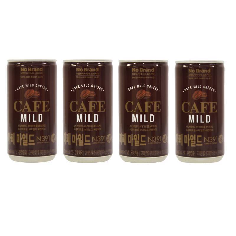 No Brand Cafe Mild Coffee 175ml x 4s | Shopee Philippines