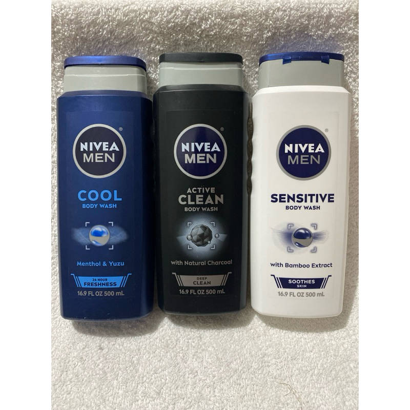 Nivea Men Body Wash 500ml | Shopee Philippines