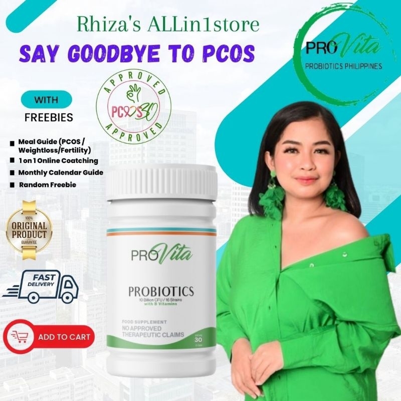 𝑷𝒓𝒐𝒗𝒊𝒕𝒂 𝑷𝒓𝒐𝒃𝒊𝒐𝒕𝒊𝒄𝒔 𝑷𝑪𝑶𝑺/𝑯𝑶𝑹𝑴𝑶𝑵𝑨𝑳 𝑰𝑴𝑩𝑨𝑳𝑨𝑵𝑪𝑬/𝑾𝑬𝑰𝑮𝑯𝑻𝑳𝑶𝑺𝑺 𝑭𝑹𝑬𝑬 𝑮𝑼𝑰𝑫𝑬 | Shopee Philippines