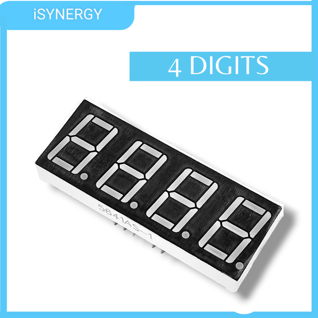 SEVEN SEGMENT DISPLAY 7 SEGMENT 0.5 INCH COMMON ANODE - COMMON CATHODE | Shopee Philippines