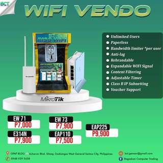 Mikrotik Base Piso WIfi Set | Shopee Philippines