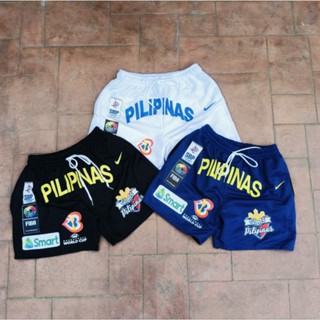 GILAS PILIPINAS Mesh Short for Men Air-Cooled Double Fabric Basketball ...