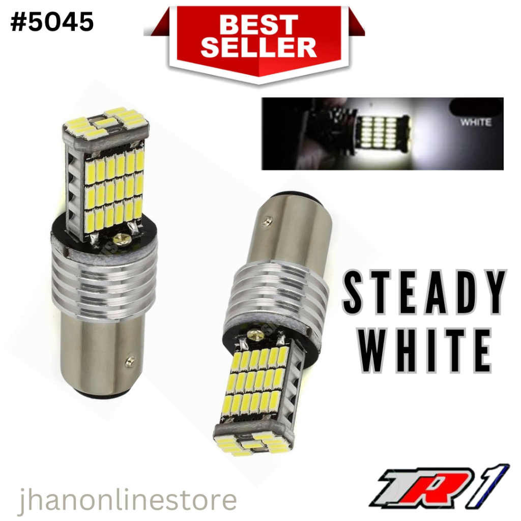 HIGH QUALIITY MOTORCYCLE TR1 LED TAIL LIGHT/BRAKE LIGHT STEADY-WHITE ...