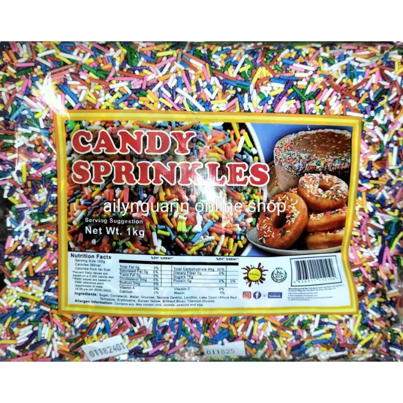 Sprinkles candy 1kg and 250g | Shopee Philippines