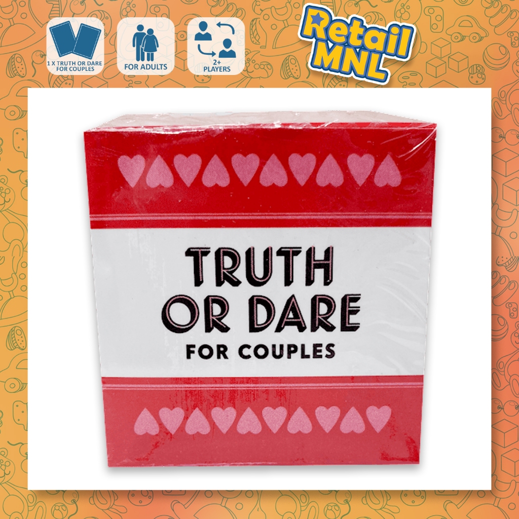 Retailmnl Truth or Dare: 50 Questions Card Game | Shopee Philippines