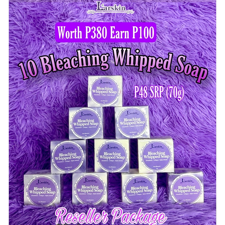 10 Bleaching Whipped Soap RESELLER PACK | Shopee Philippines