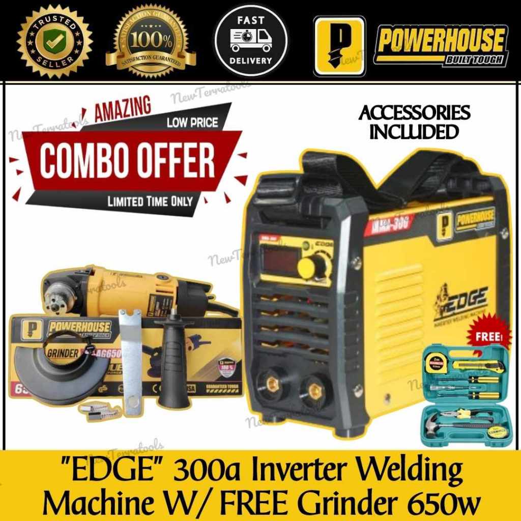 Powerhouse EDGE Inverter Welding Machine 300A with Powerhouse Angle ...