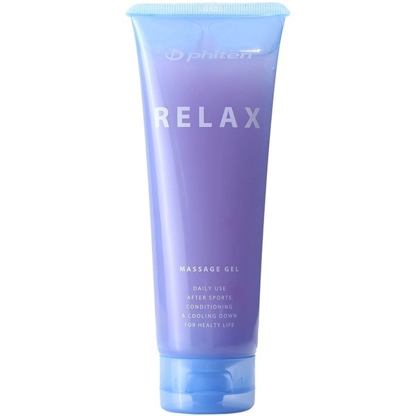 Phiten relax gel Muscle Pain Relief massage gel 110g Direct From Japan ...
