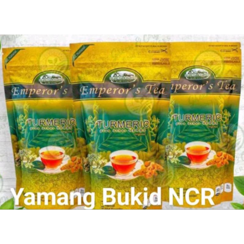 Emperor Tea Turmeric 15 n 1 herbs (3pcs 350g Pack or 350g Jar) | Shopee ...