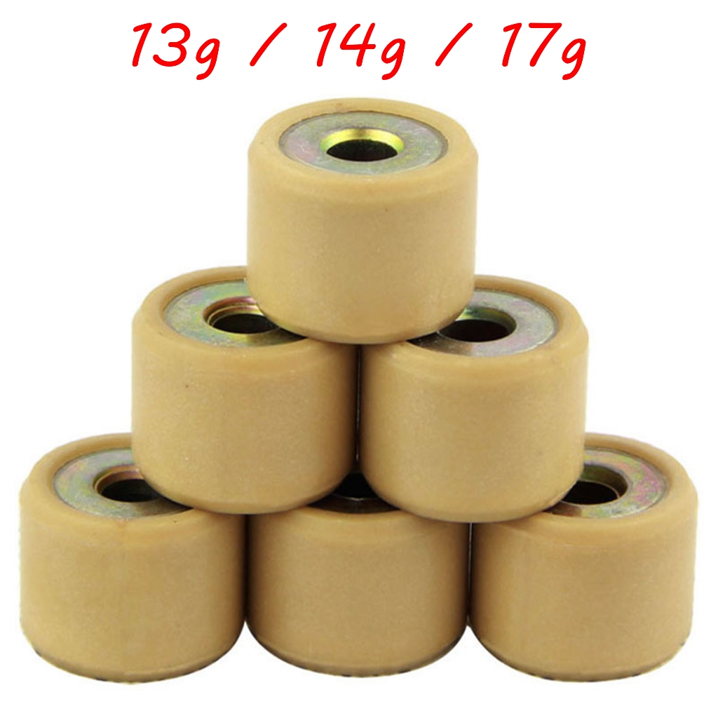 6PCS Motorcycle Vario Beat Fi Flyball For GY6 Variator Roller Set BEAT ...