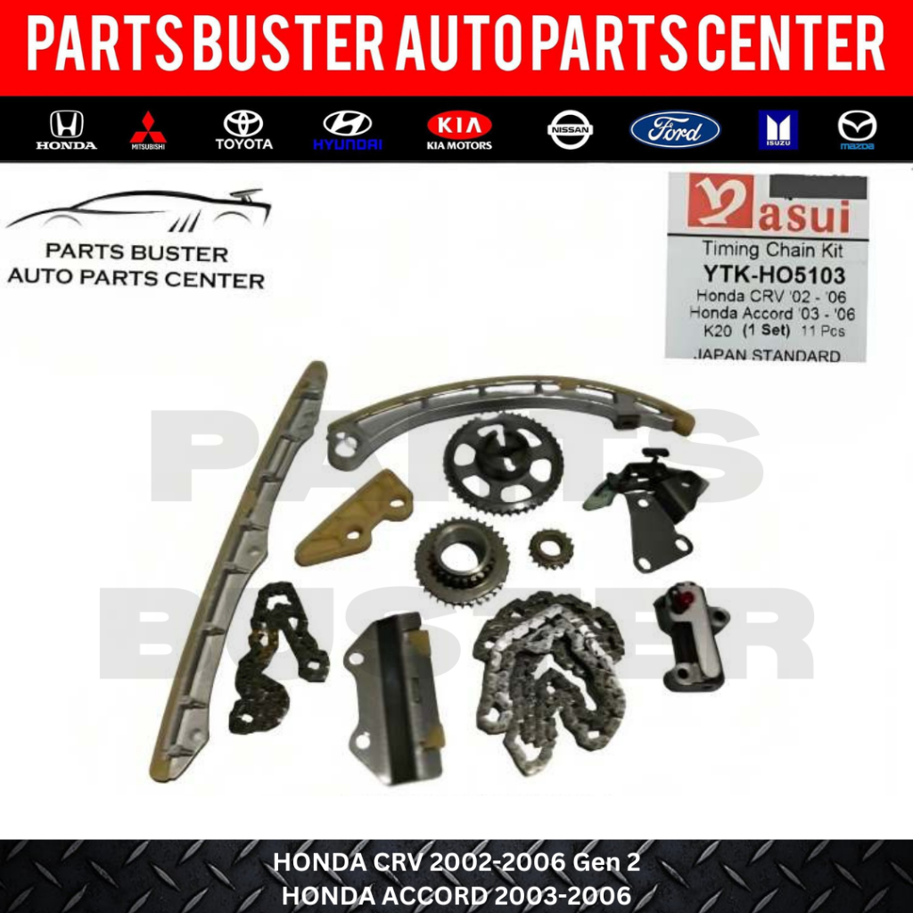 TIMING CHAIN KIT for HONDA CRV 2002-2006 Gen 2, ACCORD 2003-2006 (YTK ...
