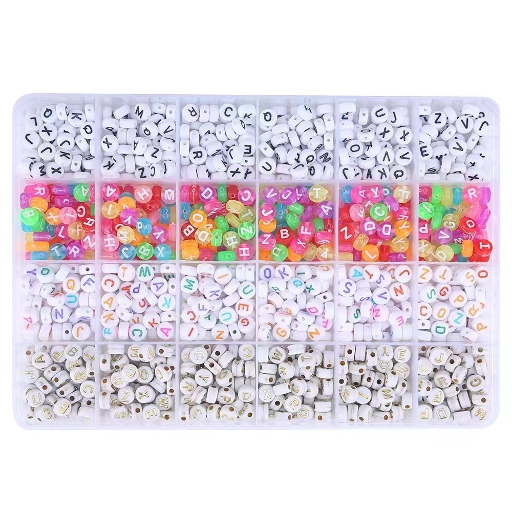 5000pieces of bead set DIY letter bead set to make friendship bracelet ...
