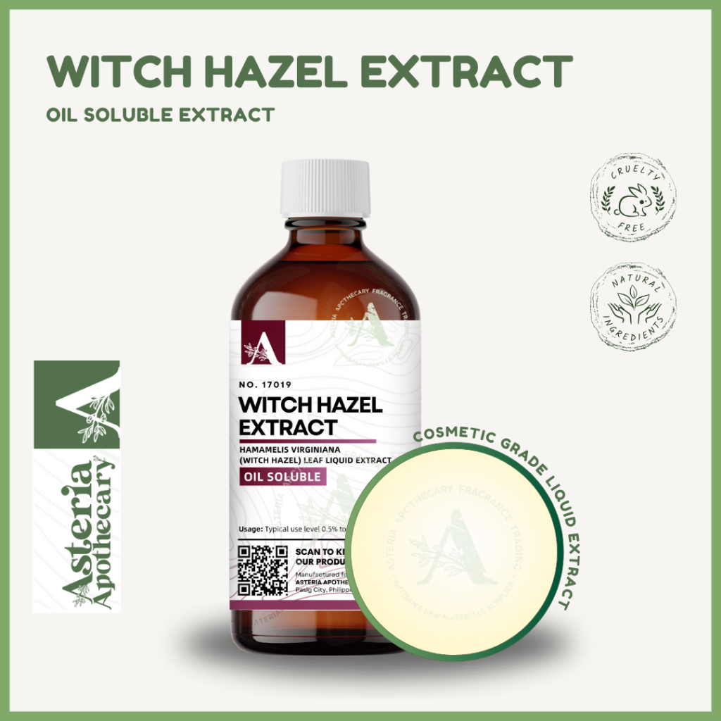 Witch Hazel Extract | Botanical Extract 30mL & 100mL - Asteria Apothecary | Shopee Philippines