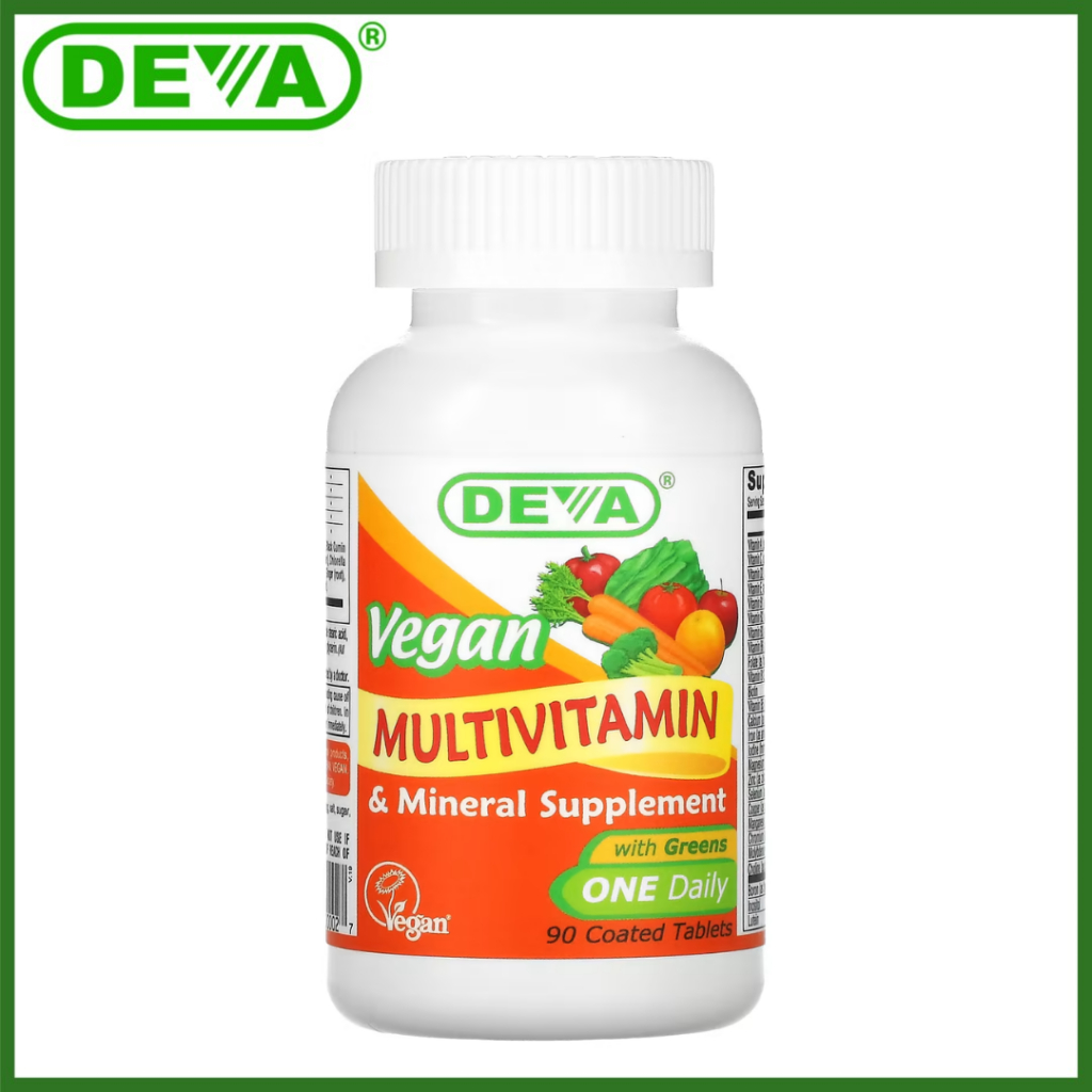 Nordic Naturals | Deva, Vegan Multivitamin & Mineral Supplement, One ...