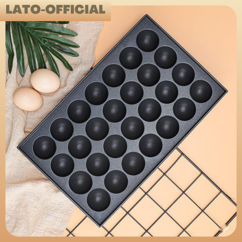 Takoyaki Maker Pan 28-Hole Fish Ball Plate Octopus Ball Maker Pan Non ...