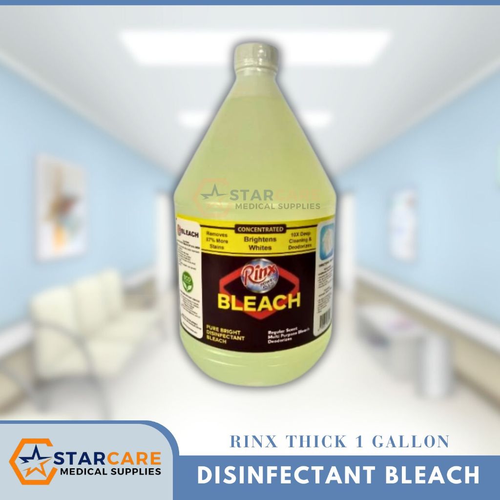 RINX PURE BRIGHT Disinfectant Bleach 1 Gallon | Shopee Philippines