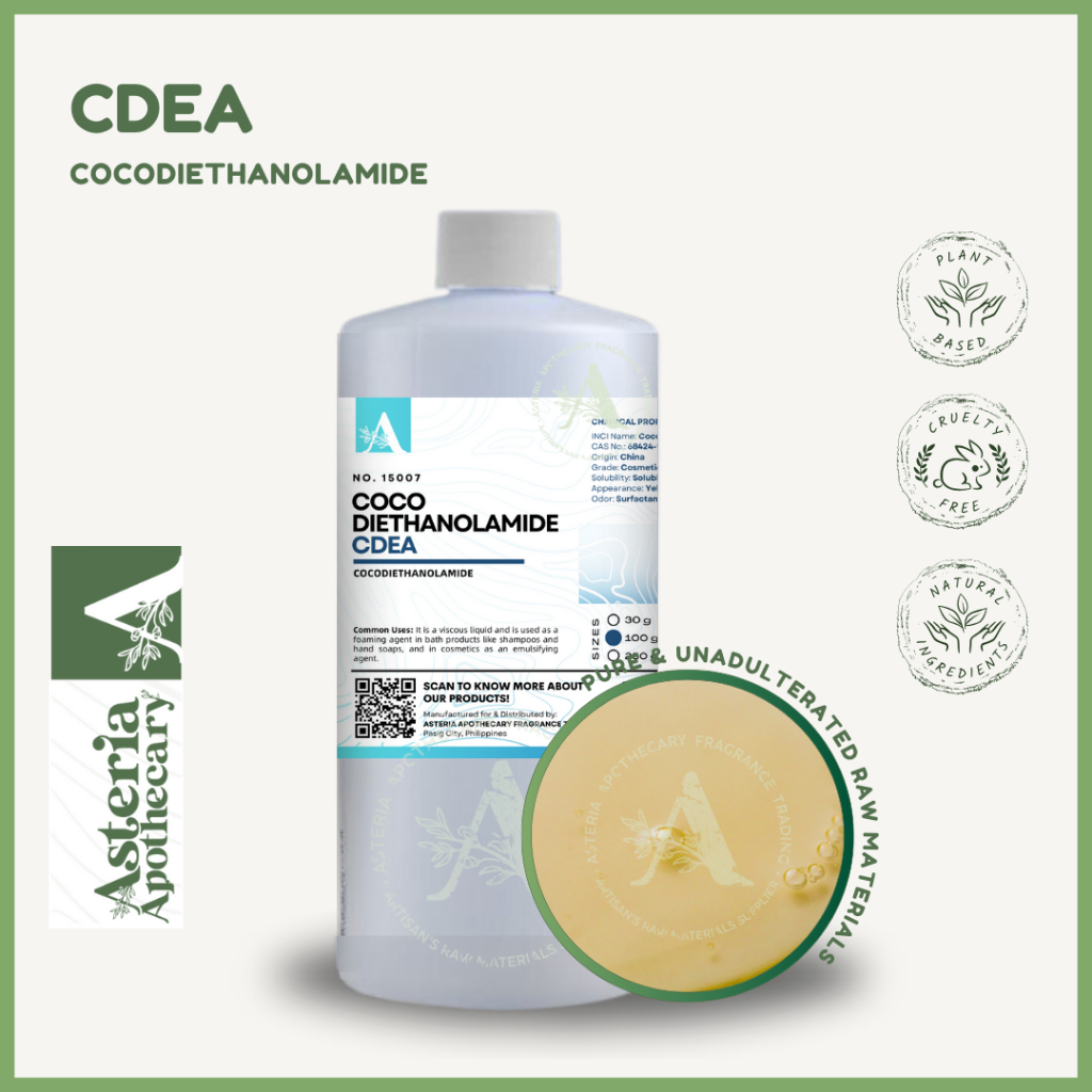CDEA Cocodiethanolamine Foam Booster ASTERIA APOTHECARY | Shopee ...