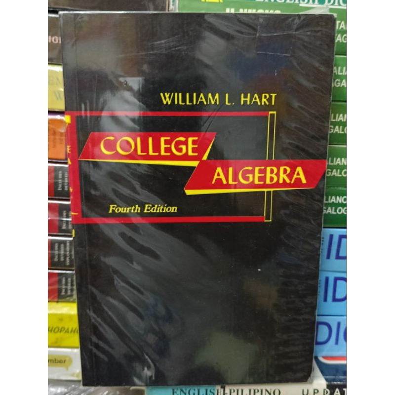 College Algebra by William Hart | Shopee Philippines