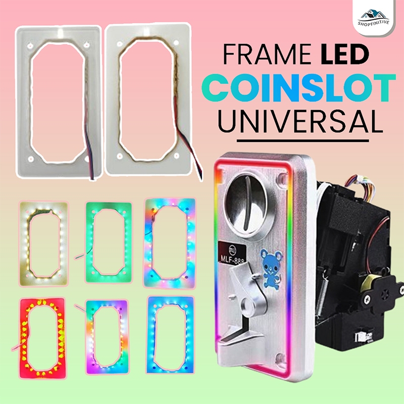 Universal Coin Slot Led Light Coinslot LED RGB Running Lights with ...