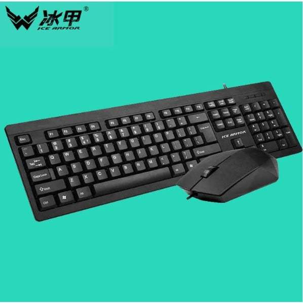 HYUNDAI/ICE ARMOR USB Wired Keyboard and Mouse For Desktop Laptop ...