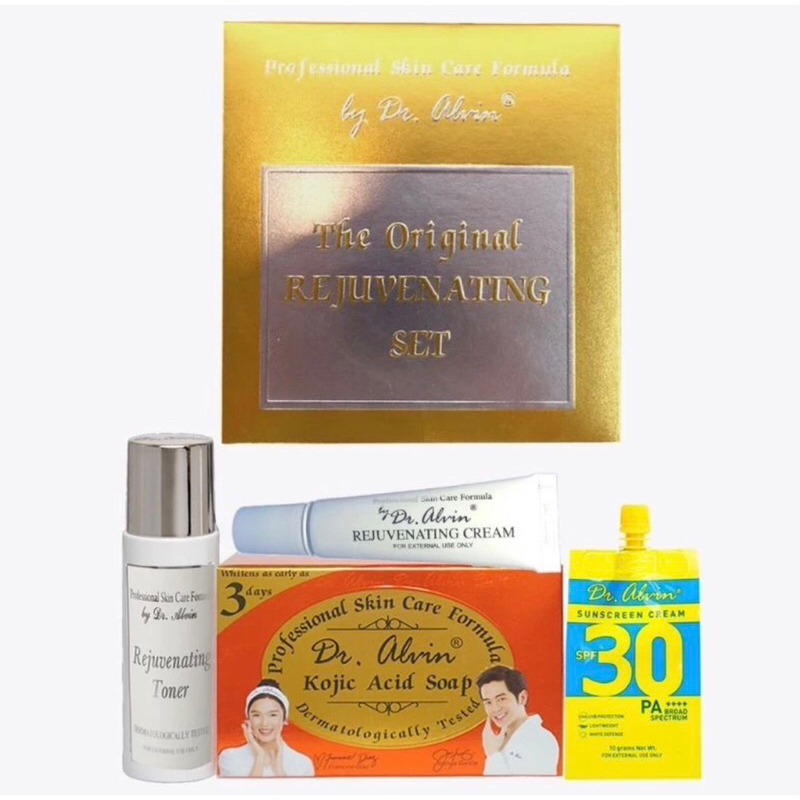 The Original Rejuvenating Set Gold Box by: Dr. Alvin | Shopee Philippines