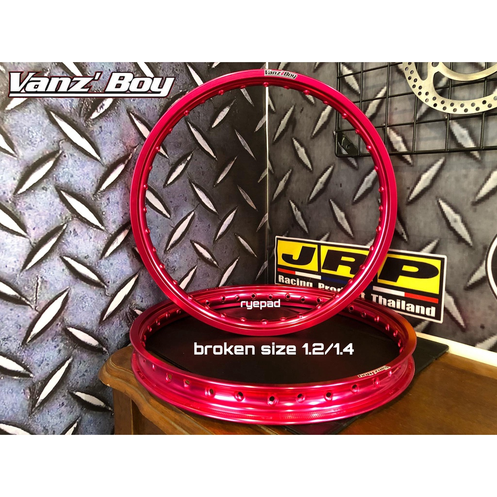 🇹🇭 VANZ BOY (LEGIT) RIM SET (1.2/1.4) BY SUPER DRAG RIM 🇹🇭 | Shopee ...