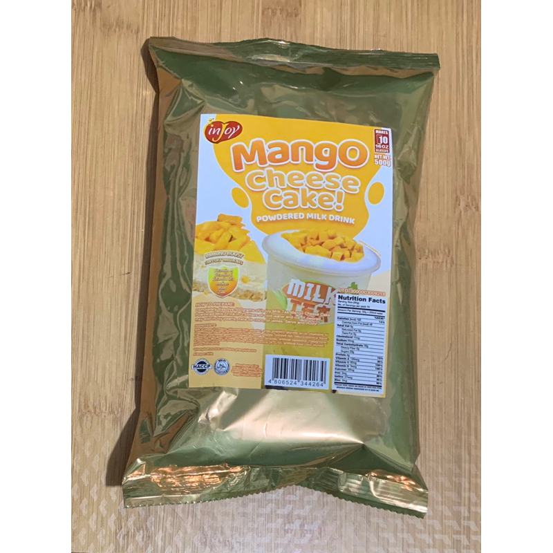 inJoy Flavored Milk Tea-Mango Cheesecake 500g | Shopee Philippines