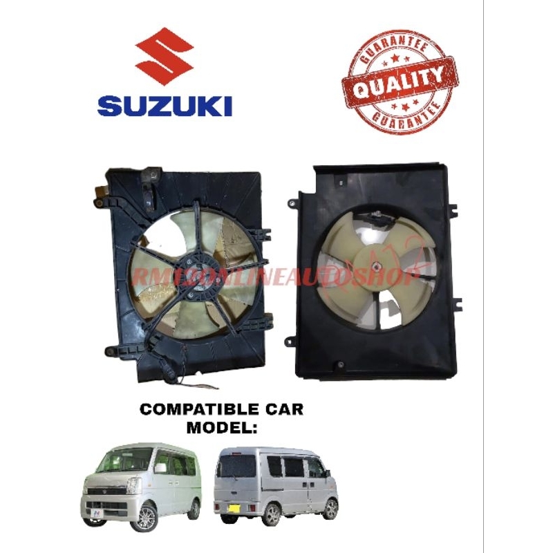 AUXILLARY FAN RADIATOR FAN FOR SUZUKI DA64V DA64W JAPAN SURPLUS ...