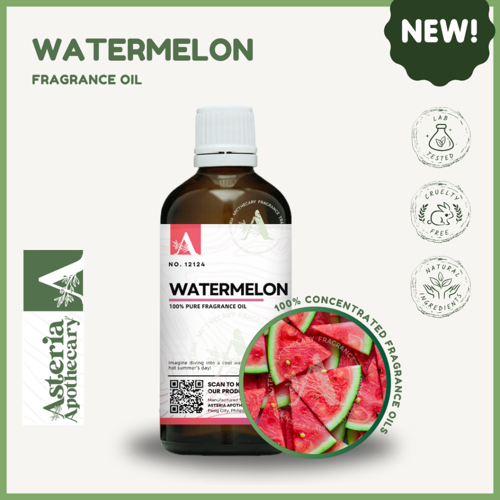 Watermelon Fragrance Oil (30ML & 100ML) for Soap, Candles & Cosmetics ...