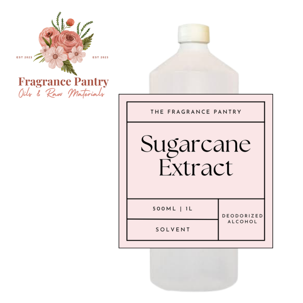 Pure Sugarcane Extract (Perfume Grade) [Deodorized Alcohol] Solvent ...