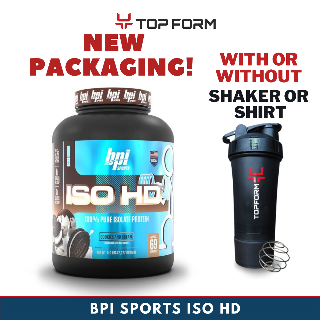 BPI Sports ISO HD Isolate Protein | Shopee Philippines