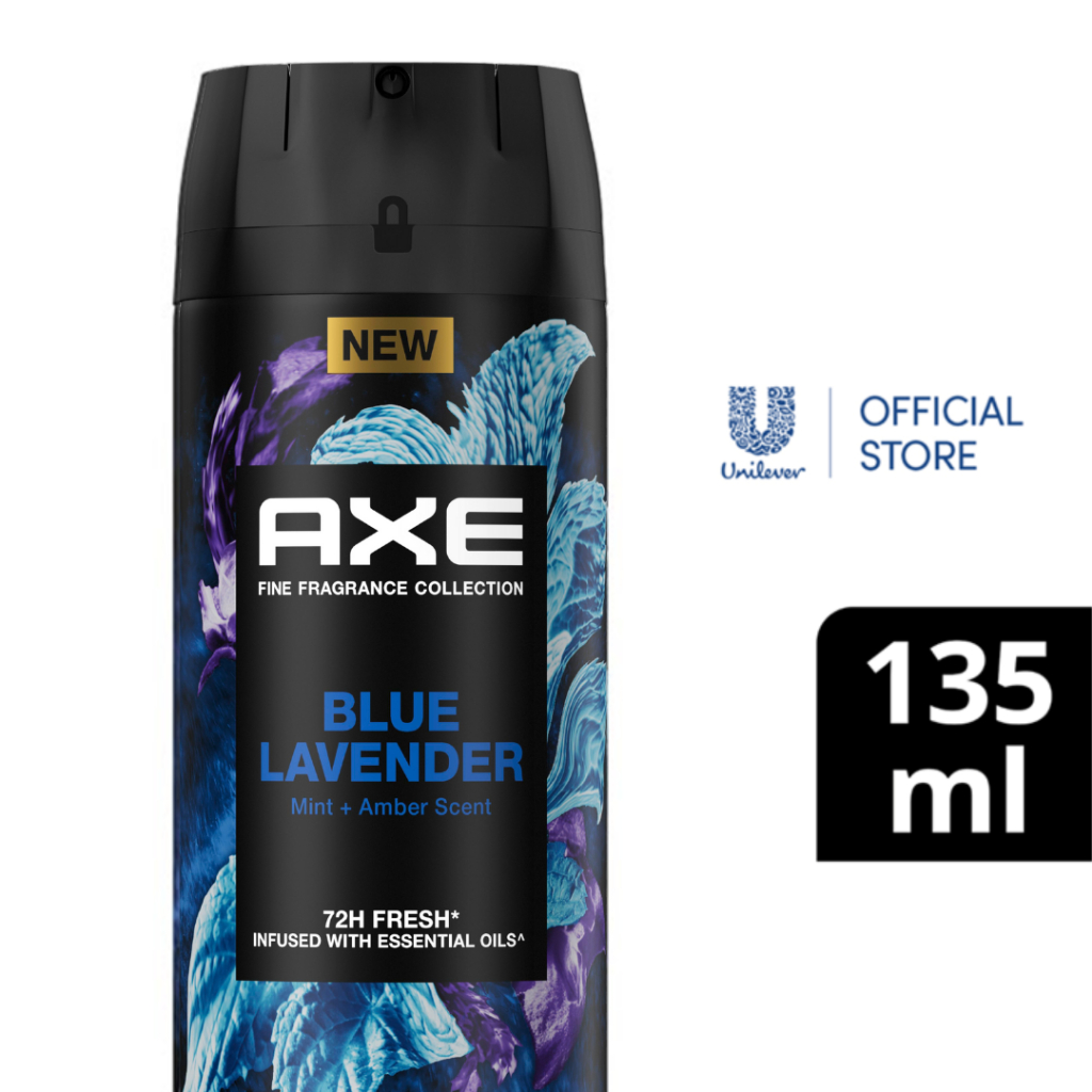 AXE Body Spray Blue Lavender 135ml | Shopee Philippines