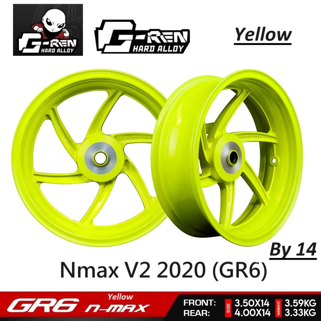 {G-Ren} G-Ren Mags GR6 For Nmax V2 (2020) By14 (Made In Thailand ...