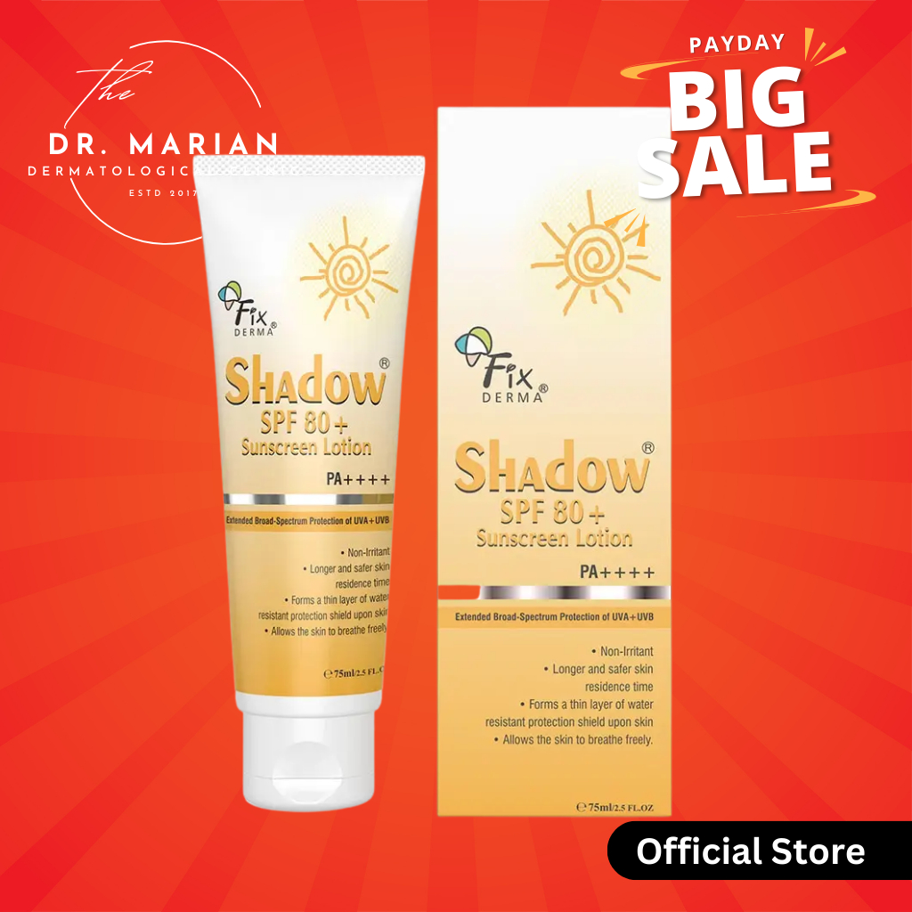 Shadow SPF 80 Waterproof Sunblock (40ml) | Shopee Philippines