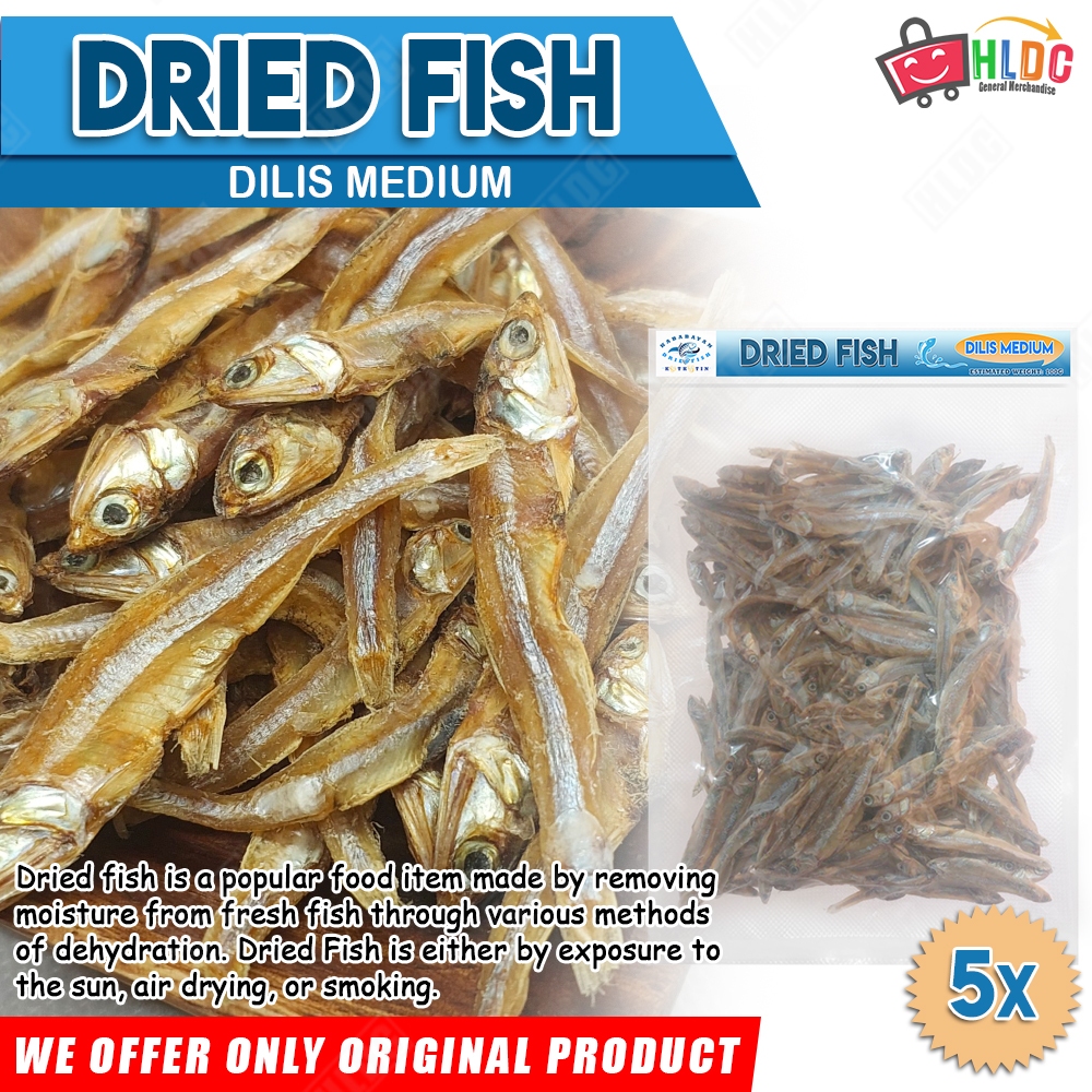 Dried Fish Dilis Medium 500g / 1kg Dried Anchovies / Gourmet Dried Fish ...