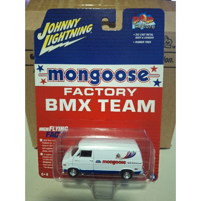 1977 Dodge Van, Mongoose Factory BMX Team Pop Culture Johnny Lightning ...
