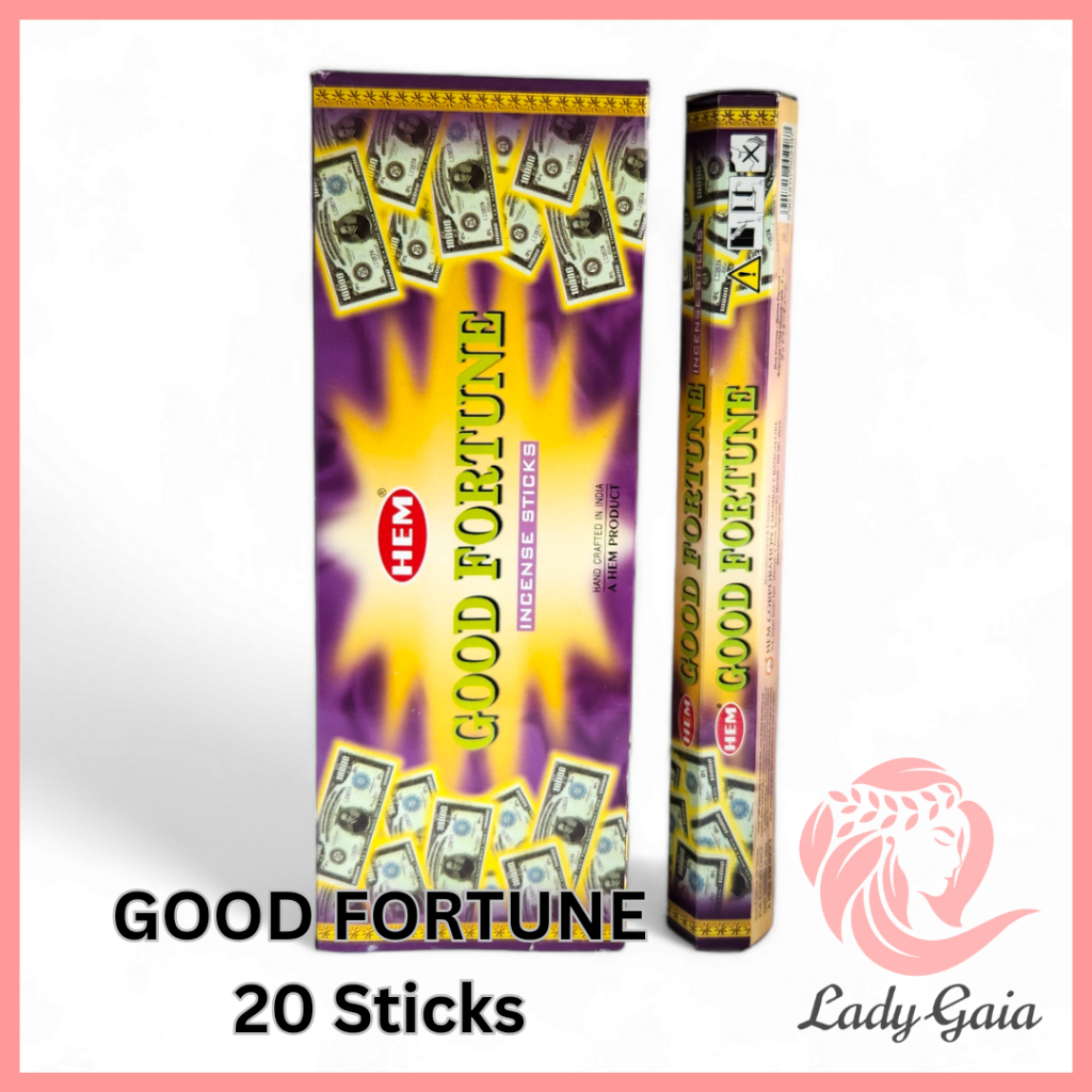 HEM Good Fortune Incense Sticks - 20 sticks (9 inches) | Shopee Philippines
