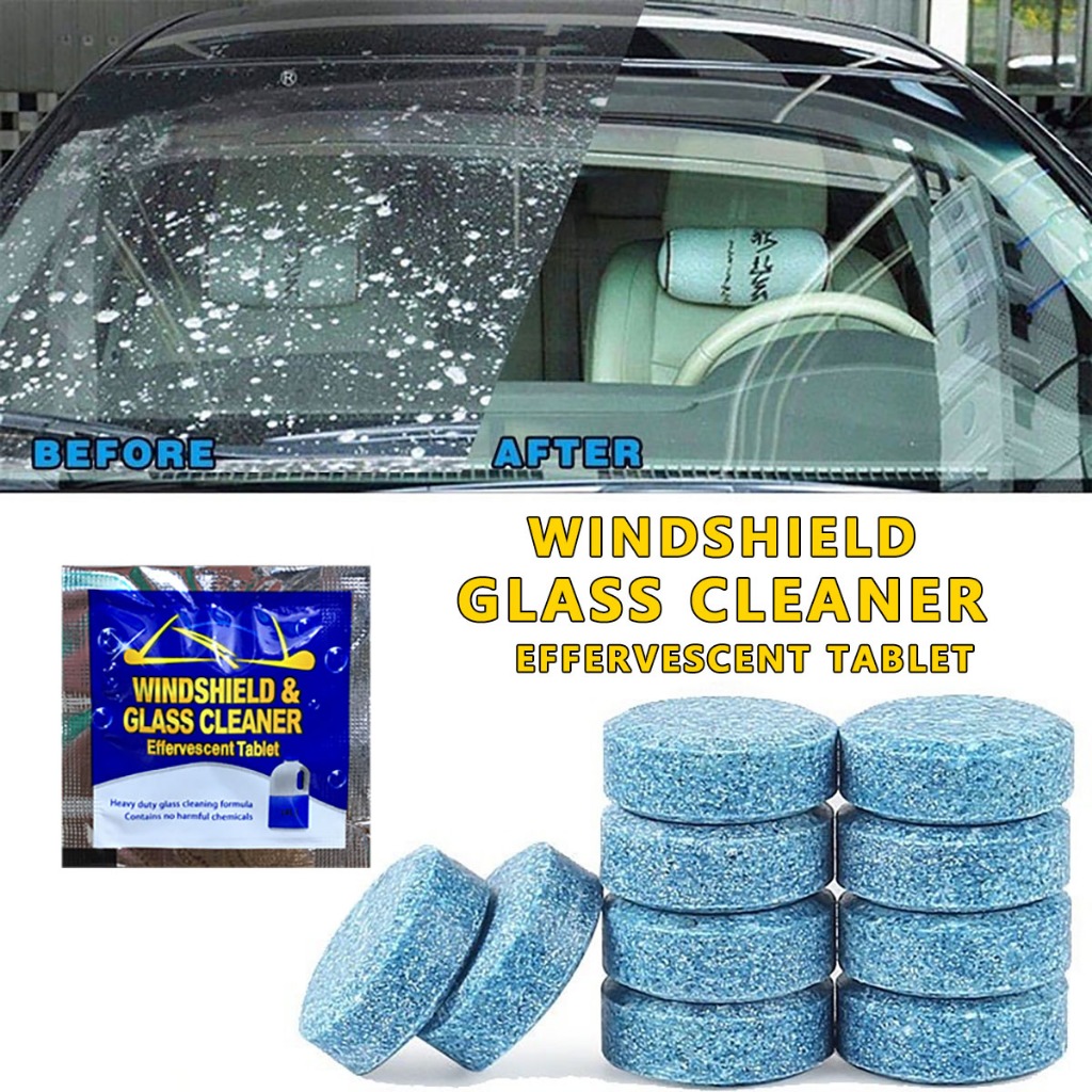 10 pcs Car Windshield Glass Cleaner Auto Window Cleaning Car ...