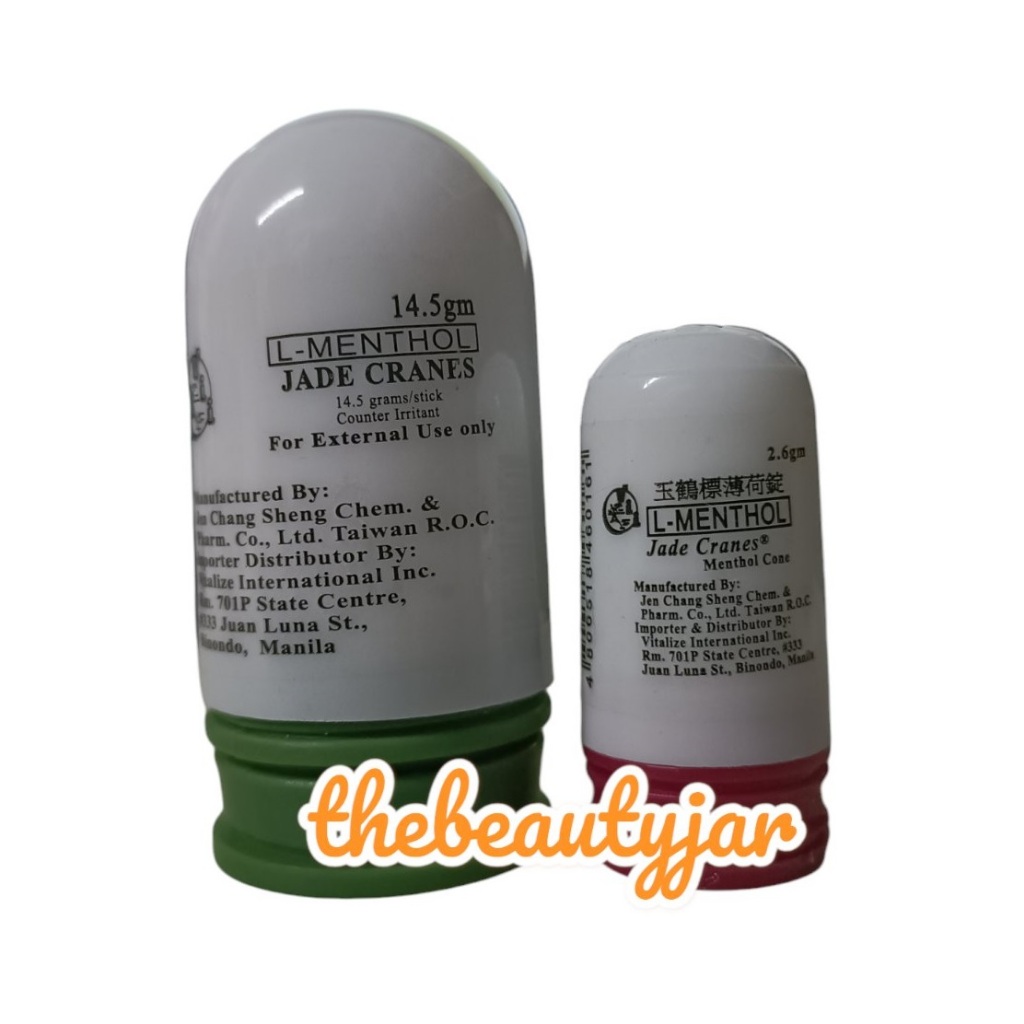 Jade Cranes Menthol Stick (Small OR Large) | Shopee Philippines